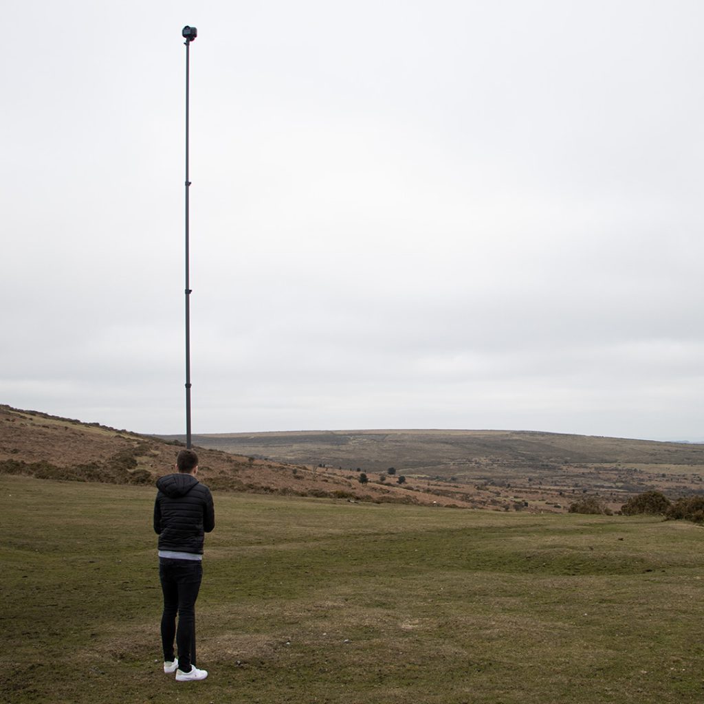 9.2mtr Camera Pole | Extendable Carbon Fibre Pole | Full Range
