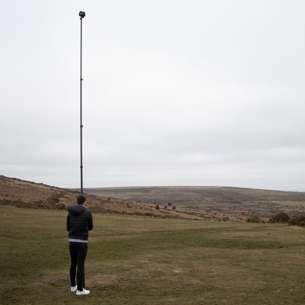 5.4mtrs BROGE V3 Extendable Rigid Camera Pole 4 Sections