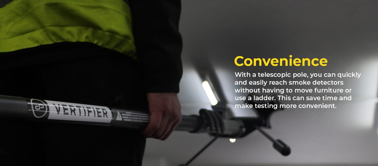 Smoke Detector Testing Poles | From, 5.4-meters to 12.6-meters