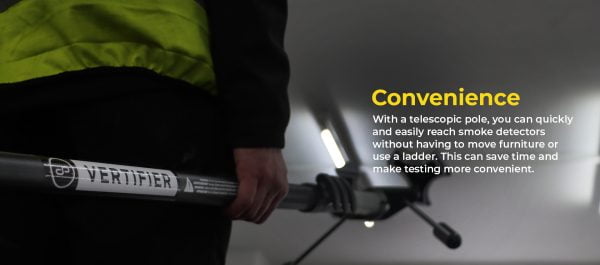 Smoke Detector Testing Poles | From, 5.4-meters to 12.6-meters