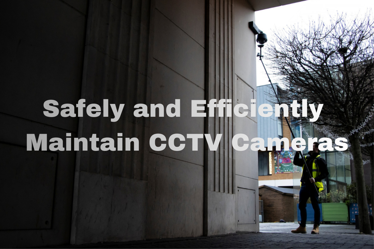 CCTV Camera Cleaning Solution | Clean Footage Up to 35 ft